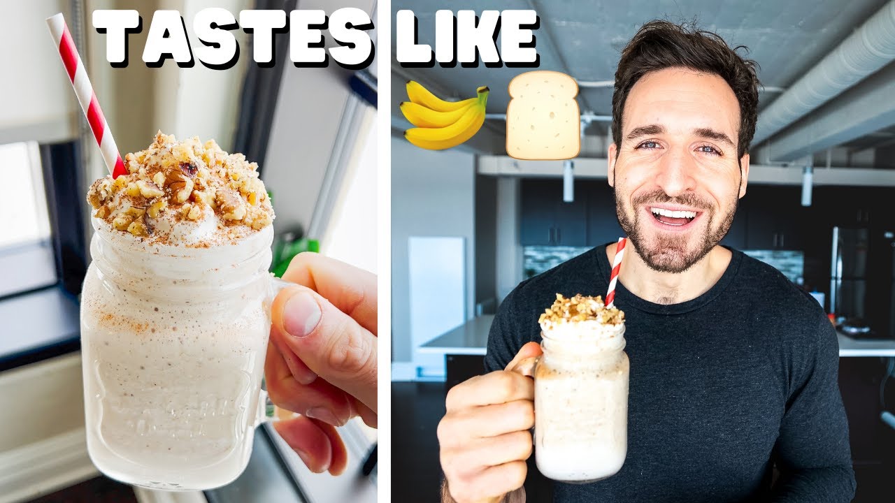 Banana Bread Protein Shake | Low Calorie High Protein Shake