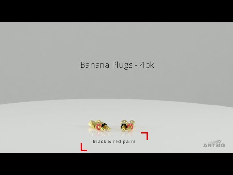 ANTSIG : AP082 - Banana Plugs 4pk