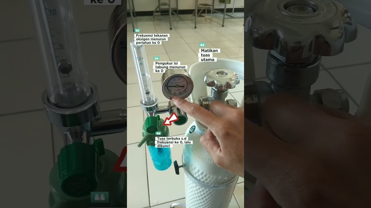 Cara menutup tabung oksigen versi ke 1, Hiker wajib tahu 😀