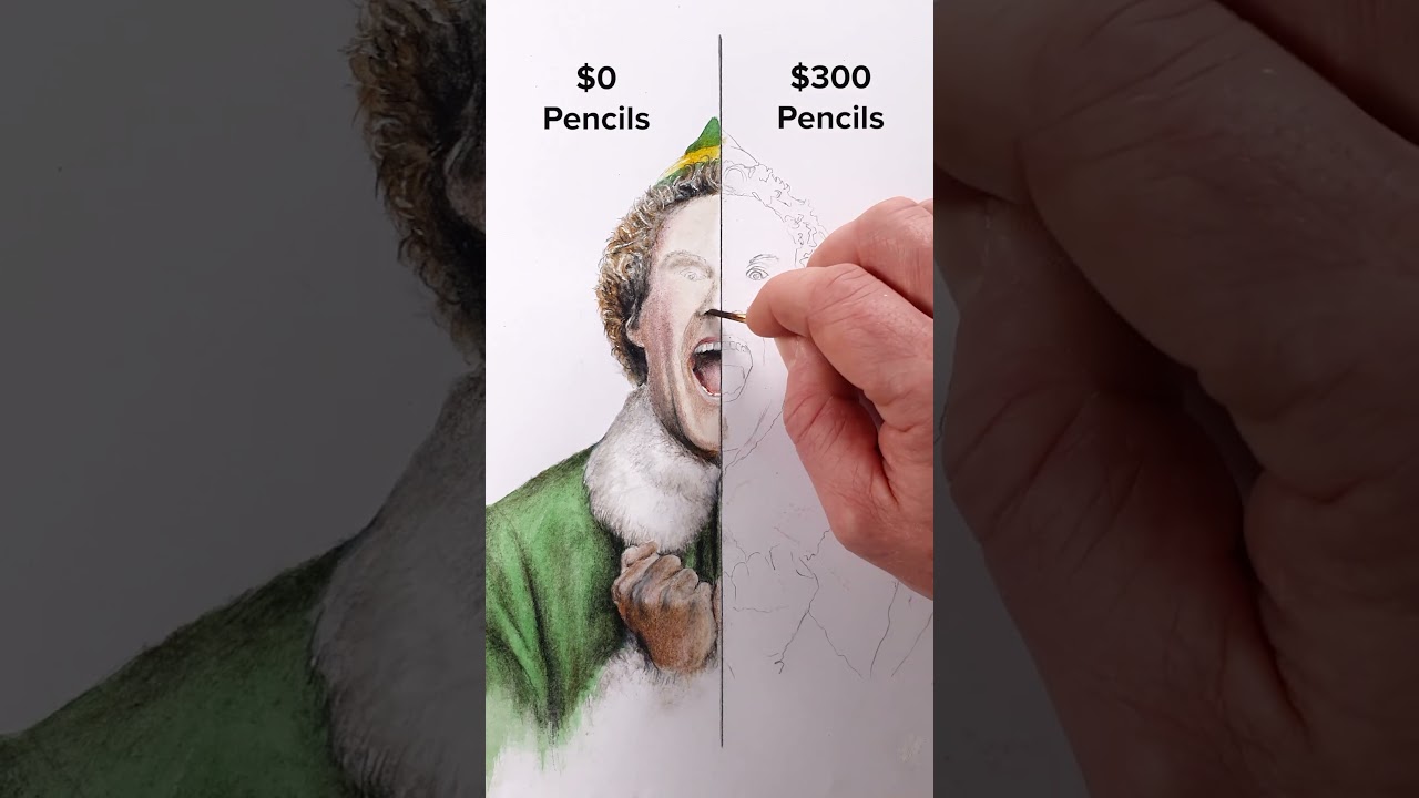 Draw Elf! #art #drawing #shorts #elf #christmas #howtodraw #easydraw