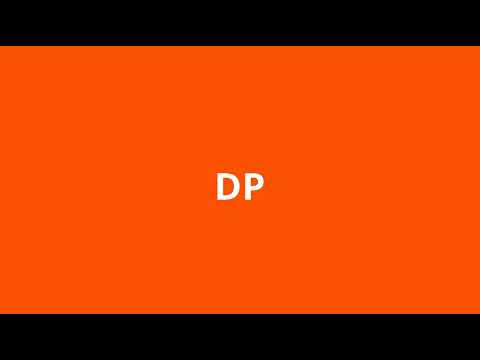 what is the meaning of DP