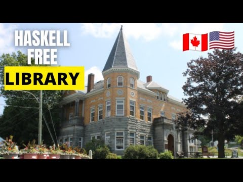 This Building Sits On Both Sides of the US and Canadian Border