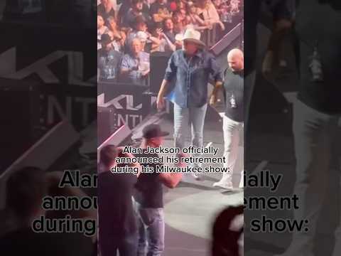 Alan Jackson's Emotional Retirement