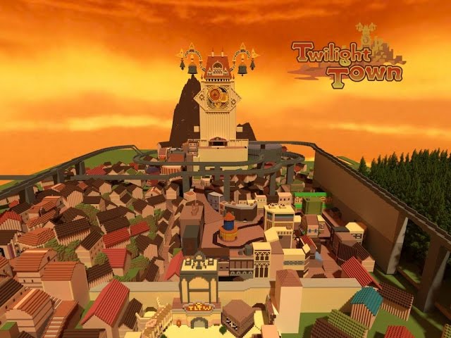 Twilight Town (Kingdom Hearts II) Minecraft Map