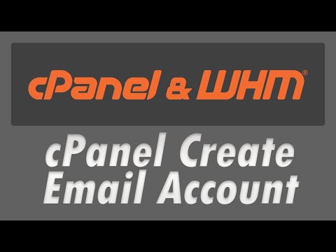cPanel Create Email Account and Access Webmail