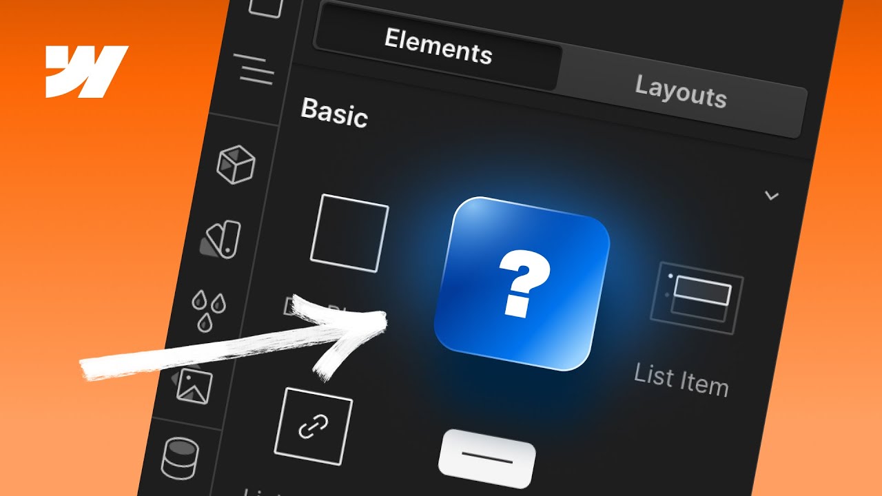 Webflow's New Hidden Element