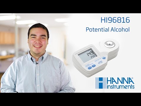 Learn About the Hanna Instruments Wine Refractometer for Potential Alcohol (EEC) HI96816