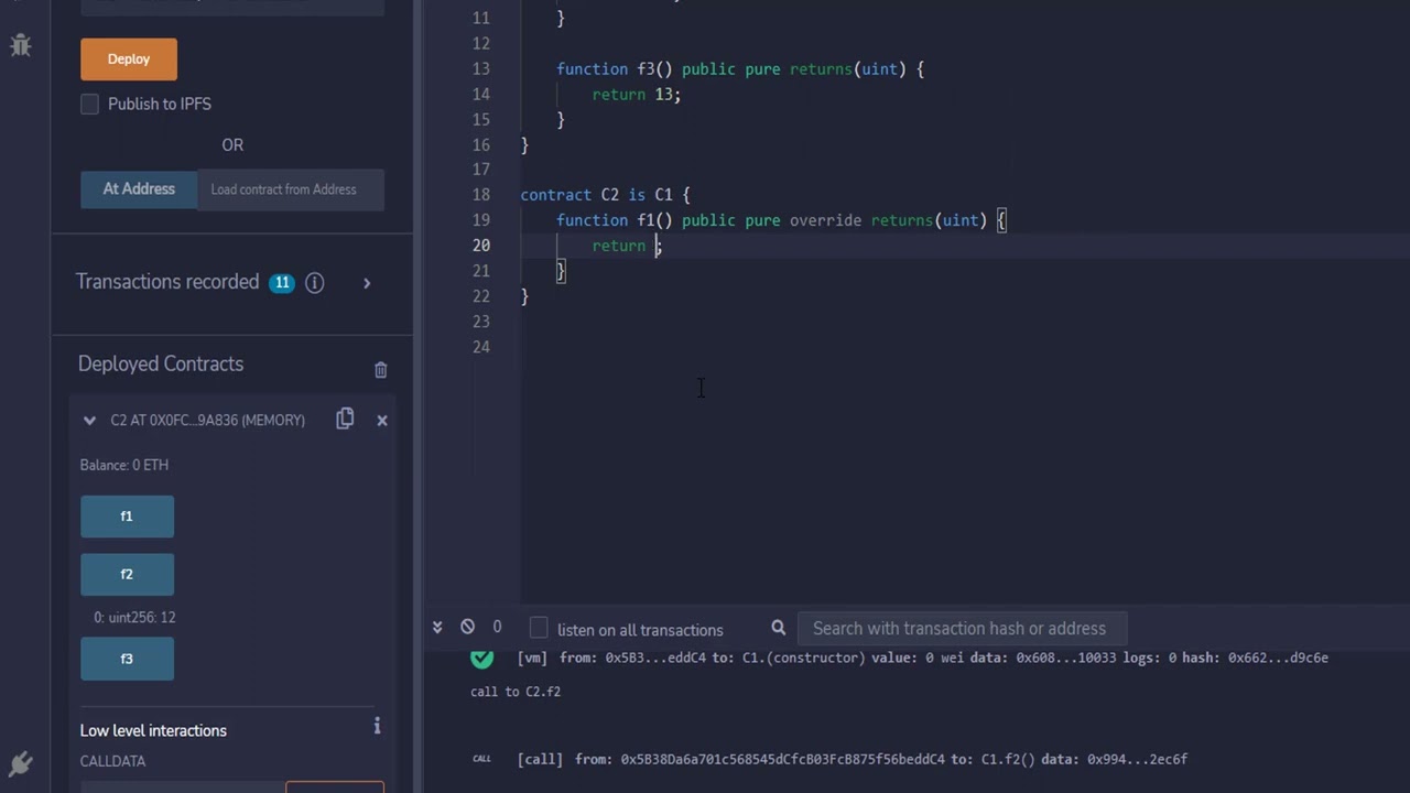 Inheritance in Solidity + Code Examples