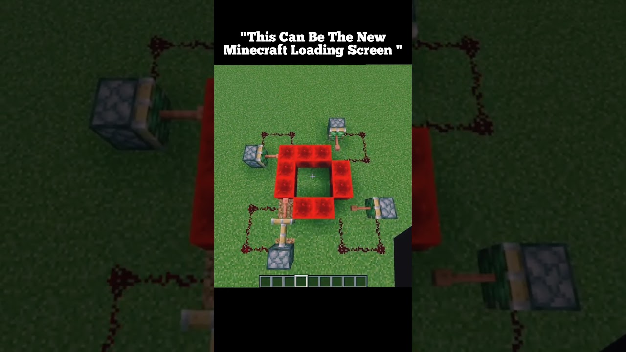 This Can Be The New Minecraft Loading Screen  ll #shorts