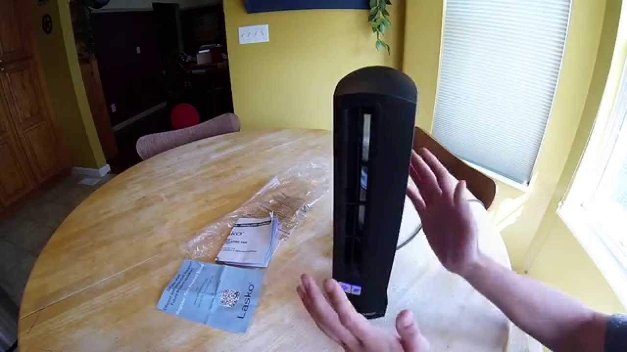 Lasko Ultra Slim Oscillating Fan Unboxing and Review