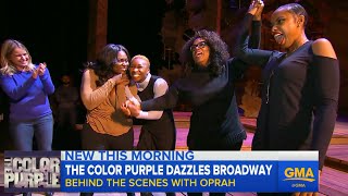 Oprah Winfrey Goes Behind the Scenes of 'The Color Purple'