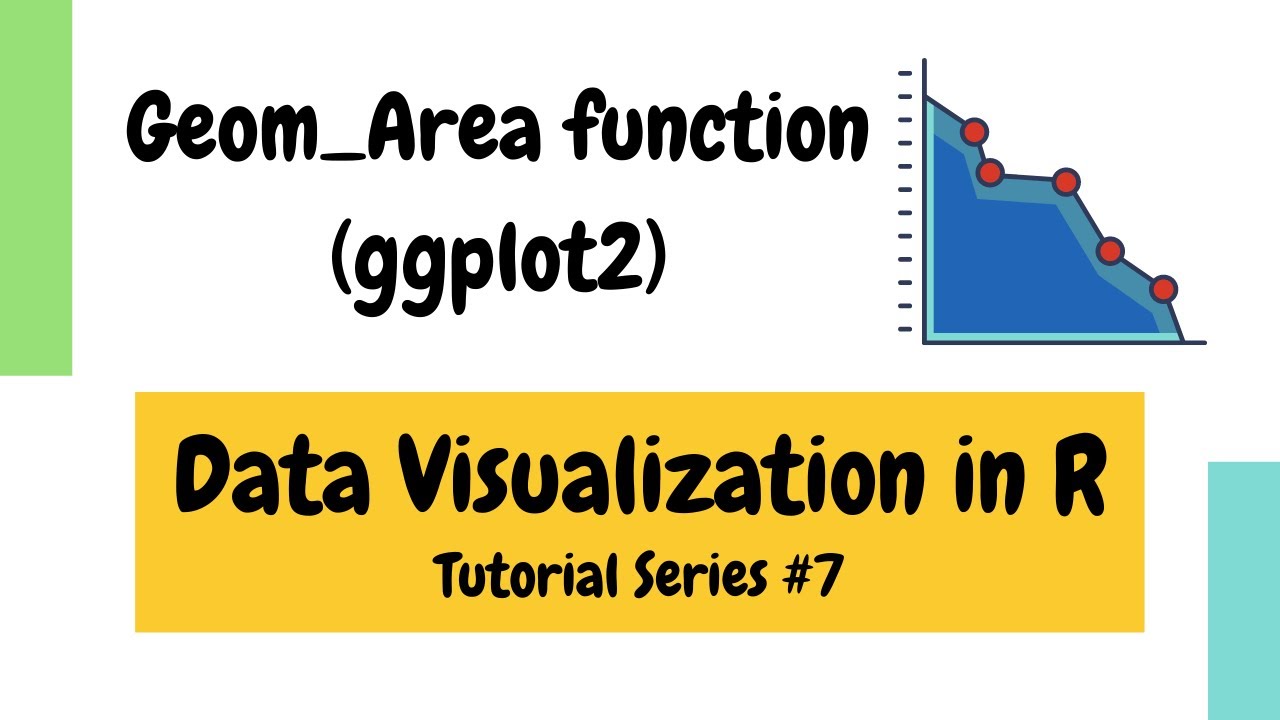 Plotting in R using ggplot2: geom_area function (Data Visualization Basics in R #7)