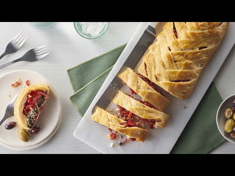 Tuscan Spinach Braid Recipe | Pillsbury Recipe