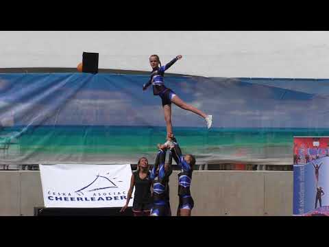 PILSEN JAGUARS SMILEY Group Stunts Junior Allgirl Elite at Safari Open Air 2018
