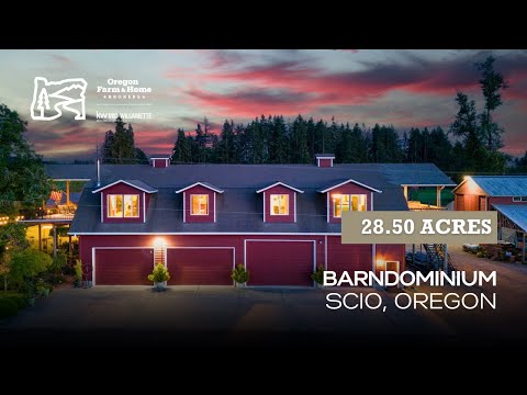 40750 Stayton Scio Rd | Barndominium on 28 Acres