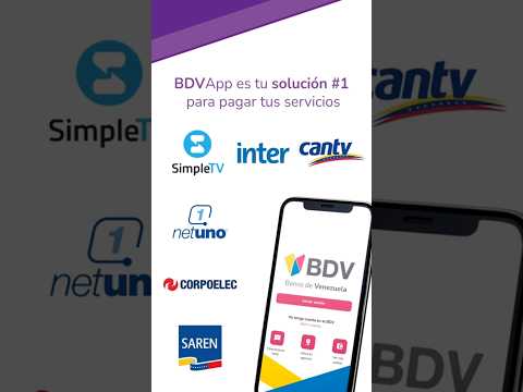 Pagar tus servicios desde nuestra #BDVApp es fácil y sencillo 📱