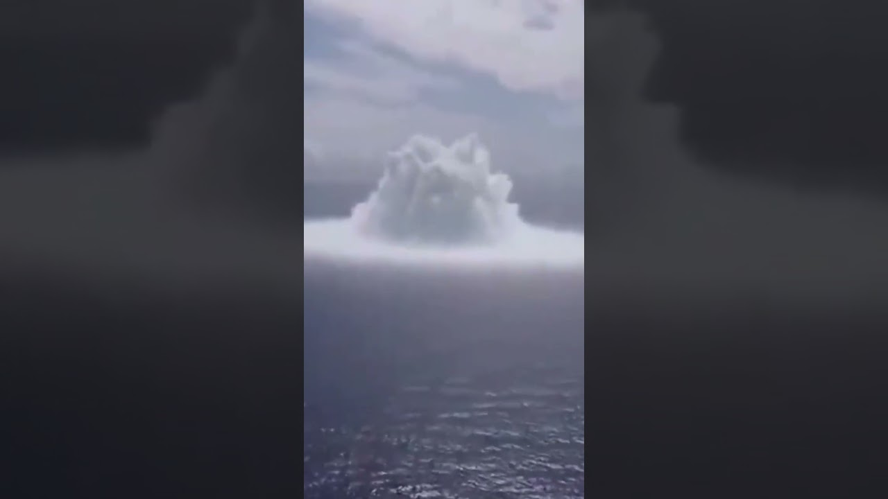 That was a 40,000lb bomb test... #ocean #marine #sea #usmilitary