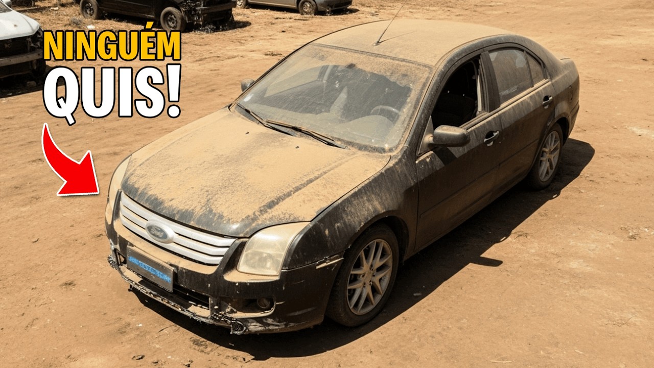 I BOUGHT an ARMORED FORD FUSION that NOBODY WANTED for R$7,500 at AUCTION! WAS IT WORTH IT?