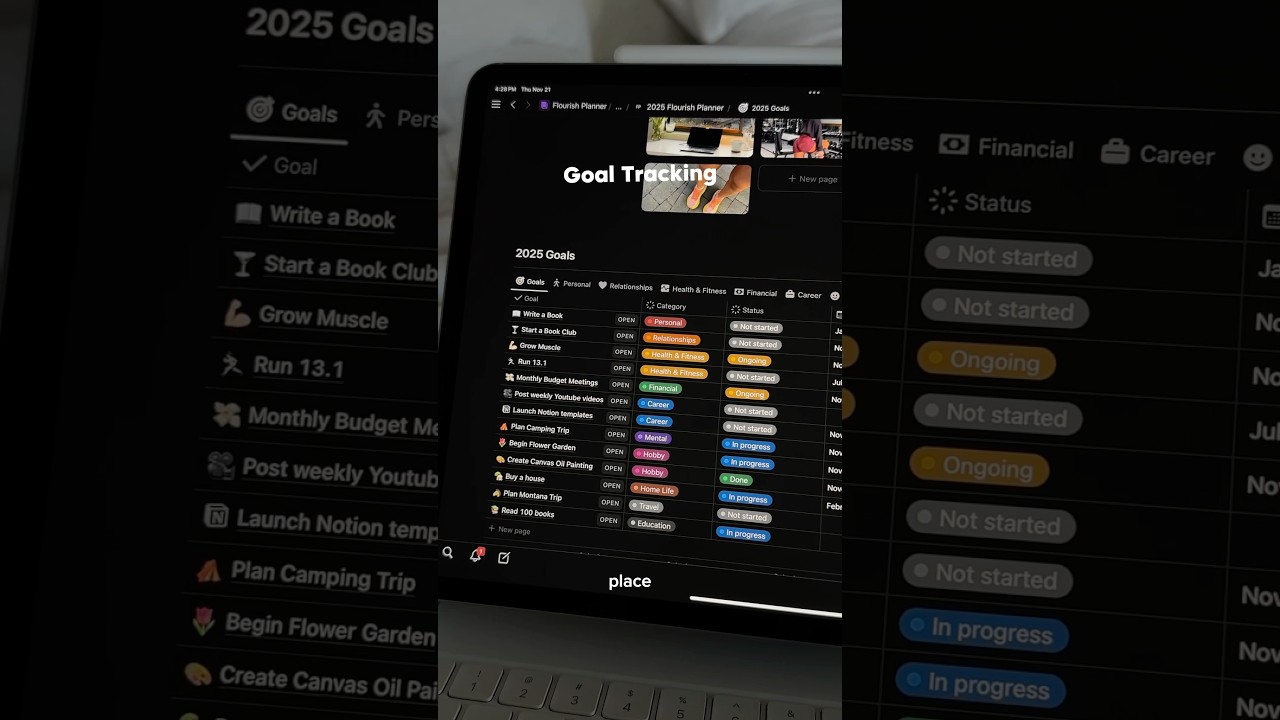 2025 Notion Planner 💻✨