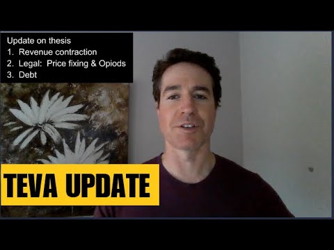 TEVA Update - Earnings, Debt and good news on Litigation!