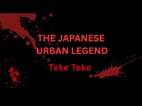 "Teke Teke Teke" The Japanese Urban Legend #japaneseculture