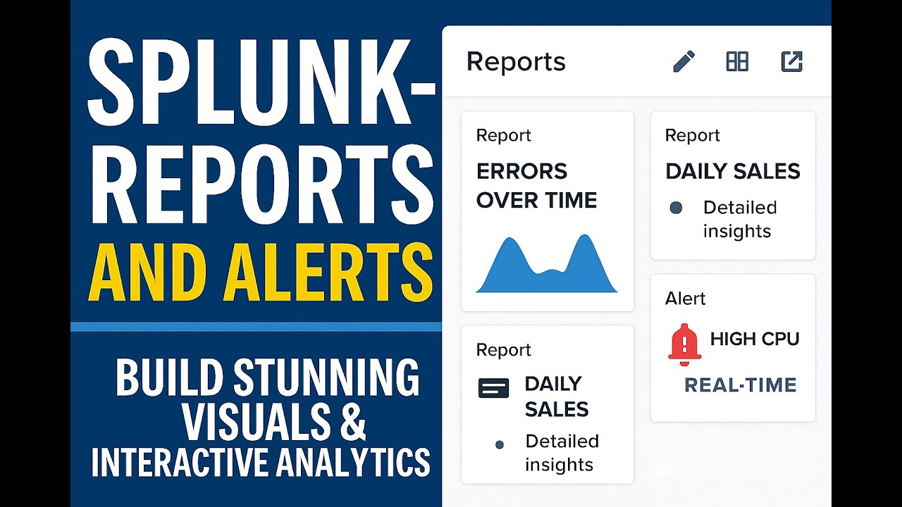 Splunk Reports & Alerts: Automate Insights and Real-Time Monitoring!