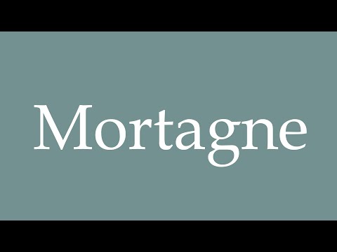 How to Pronounce ''Mortagne'' Correctly in French