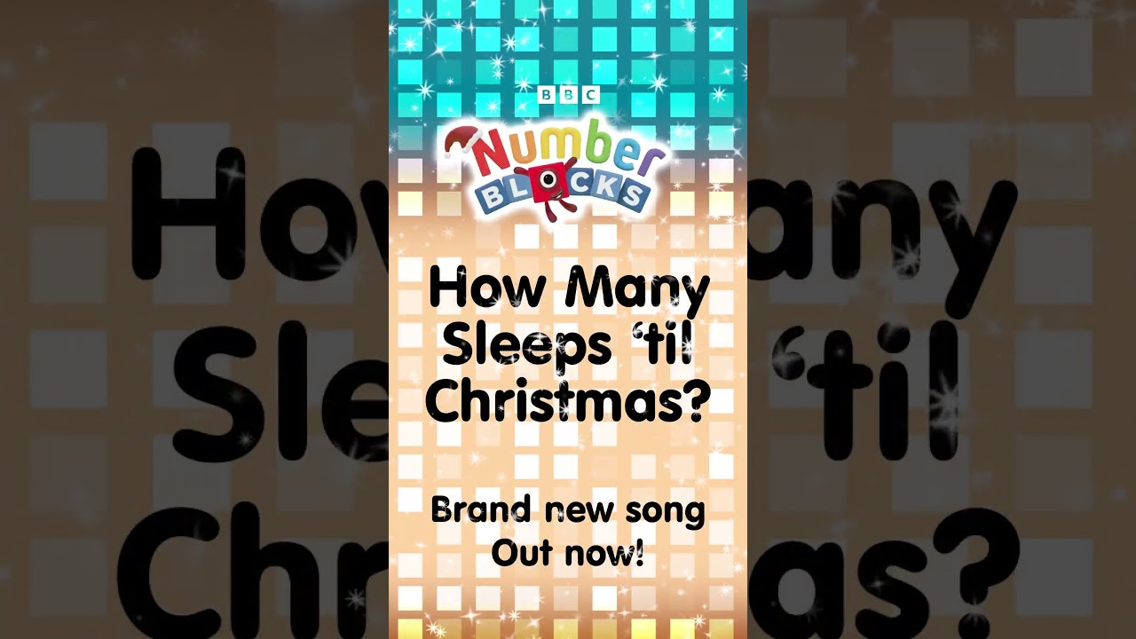 Countdown to christmas with a new song! #numberblocks