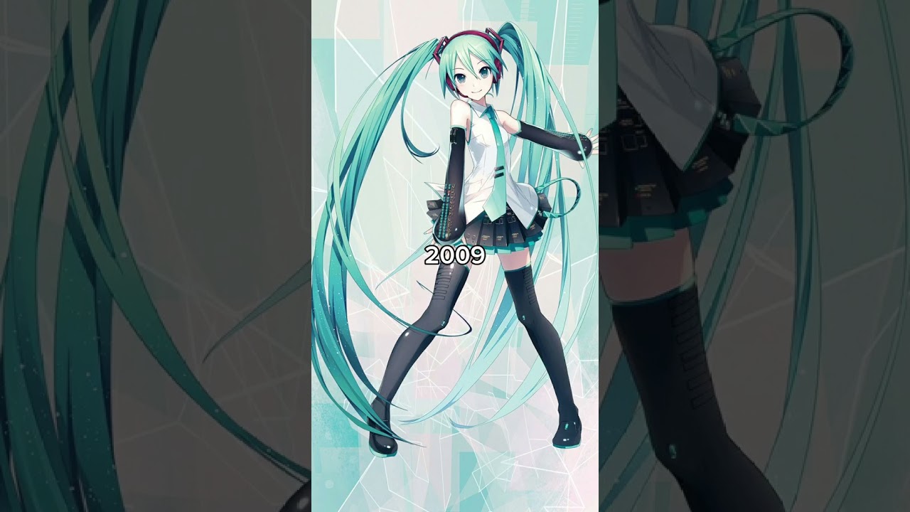 Hatsune Miku Through the Years 🌟 | From 2007 to Now! 💙