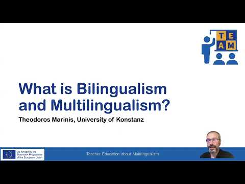 1.1.1 What is bilingualism and multilingualism?