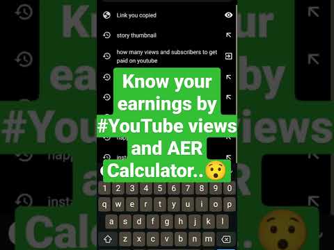 check earning by #YouTube with Calculator | #earnmoneyonline