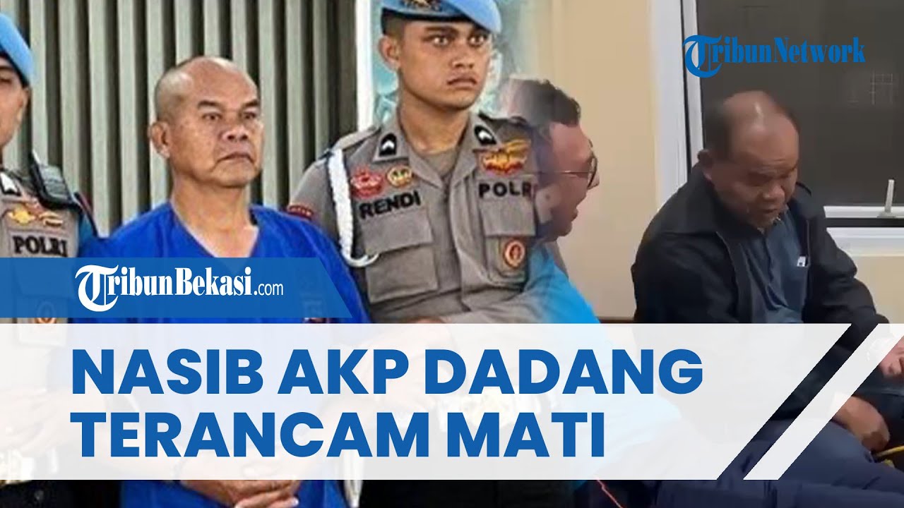 Nasib AKP Dadang Iskandar, Terancam Hukuman Mati dan Pemecatan - Tribun Video
