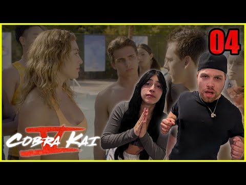 COBRA KAI: SEASON 5 EPISODE 4 | "DOWNWARD SPIRAL" - REACTION (LMAO C'MON!!)