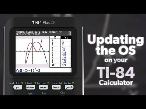 TI-84 Plus CE: Update the Operating System