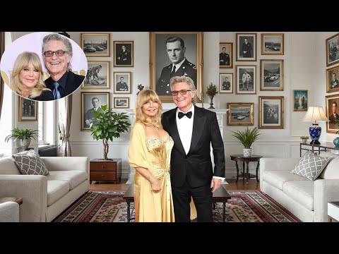 Inside Goldie Hawn & Kurt Russell's $6 Million Los Angeles Mansion & Lifestyle 2025