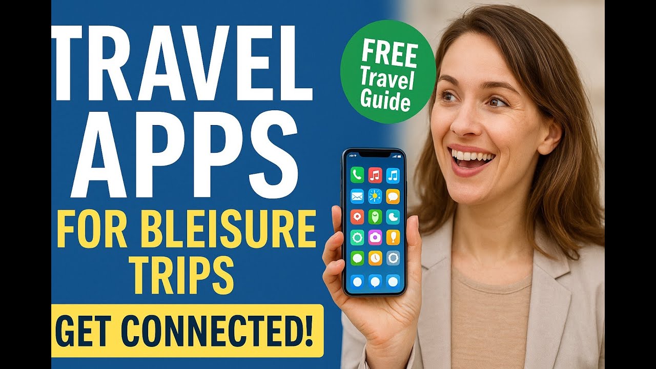 Your Ultimate Guide to the Best Travel Apps for Bleisure Trips   Get Connected!