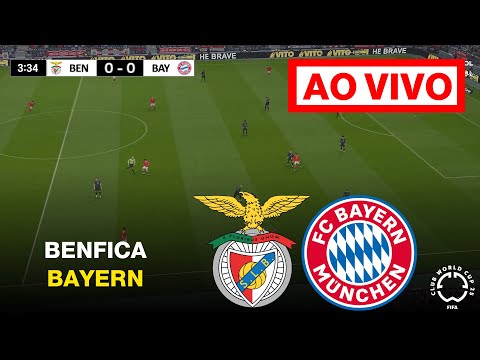 🔴 EM DIRETO: Benfica x Bayern München |Campeonato do Mundo de Clubes da FIFA |Transmissão da partida