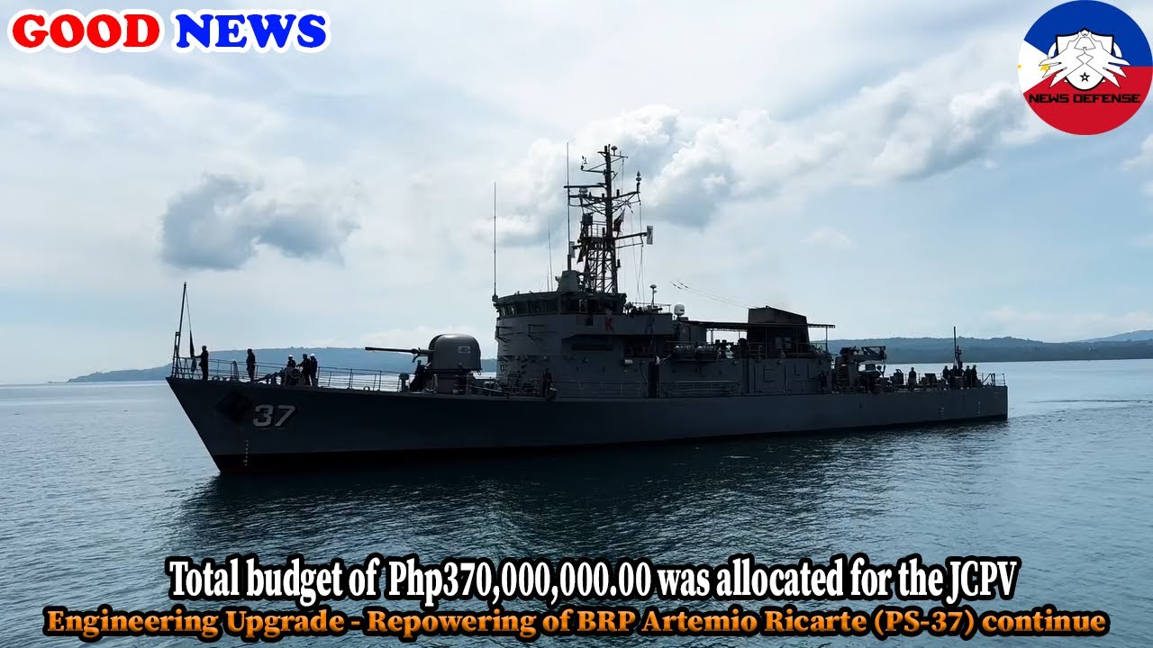 Jacinto-class Patrol Vessel Phase 2 Engineering Upgrade - Repowering of BRP Artemio Ricarte (PS-37)