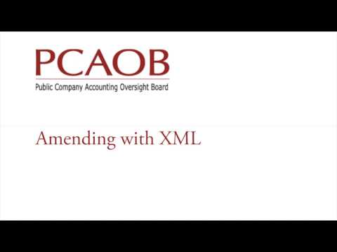 11/29/16 Amending PCAOB Form AP XML