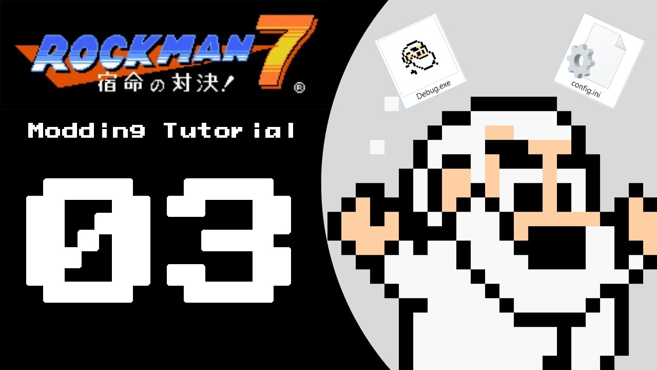 Rockman 7 FC Modding Tutorial Part 3: Config & Debug Tools