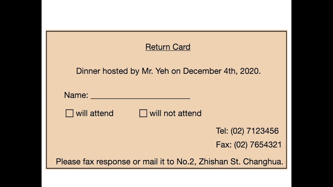 場景活用：Culture - Return Card | 英語文 | 均一教育平台