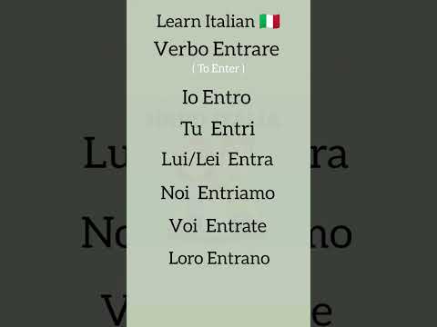Italian Verb | Simple way of Learning Italian | Learn Italian Easy Way #learningitalian