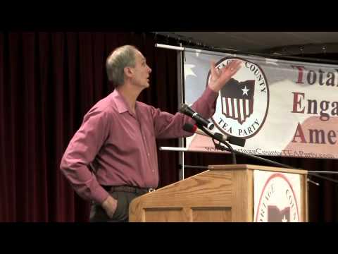 Kevin Fowler speaks to the Portage County TEA Party