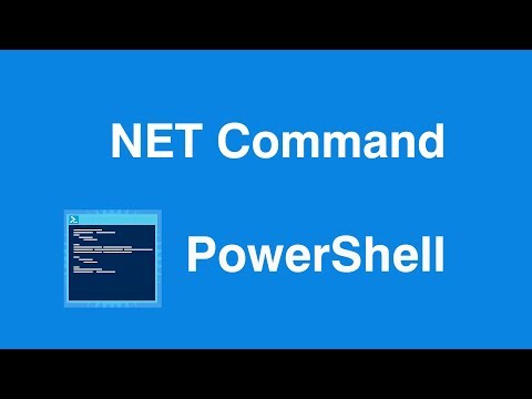 Windows Batch Script NET Command
