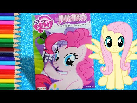 MLP Jumbo Activity coloring book My little pony colouring for kids ...