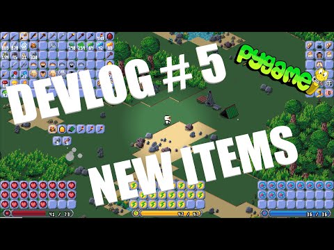 Steam Community :: Video :: Isometria Devlog 5 - New Items - Made with Python and Pygame