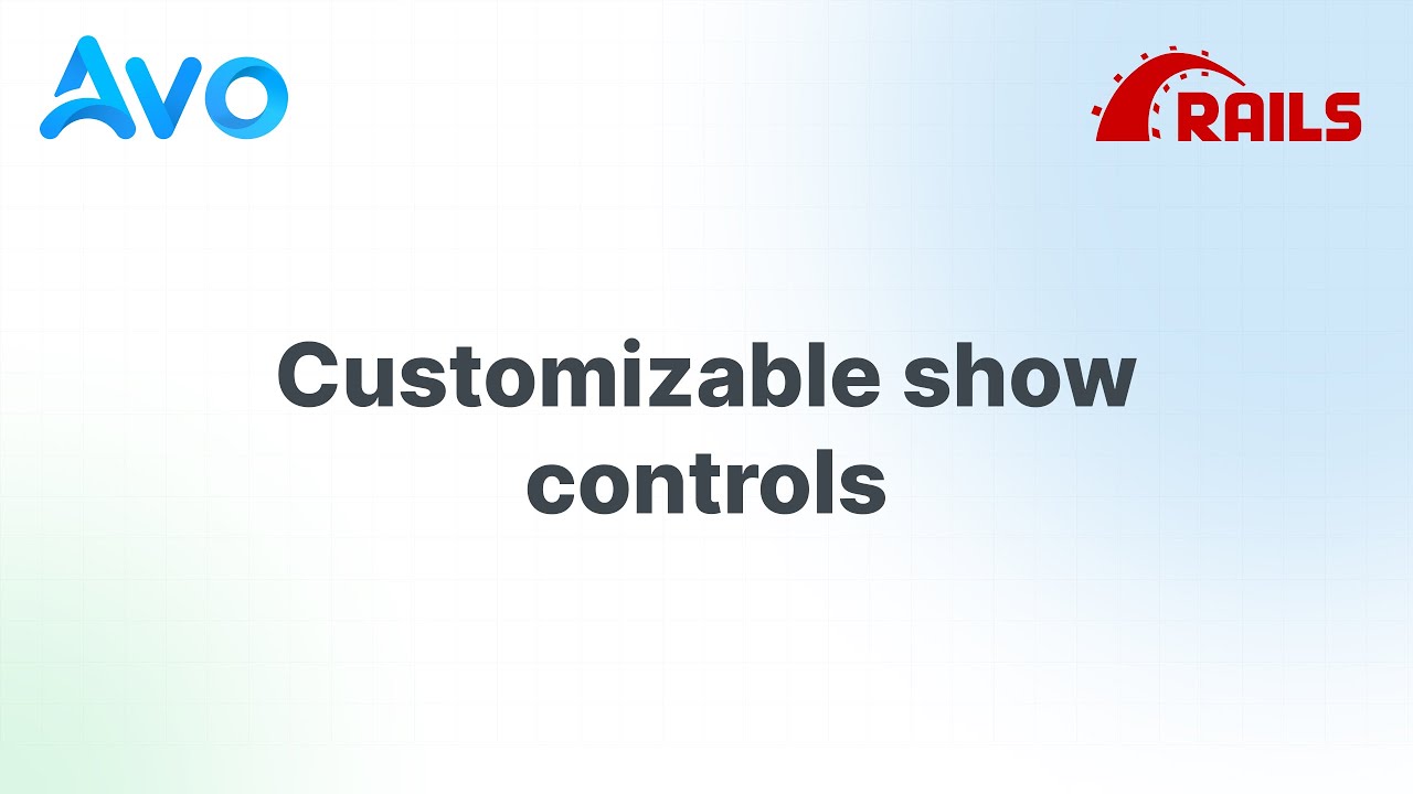 Build your app 10x faster! Save time and never · Avo Admin for Rails