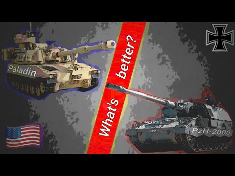PALADIN M109 Vs PzH-2000 | WHAT'S BETTER?