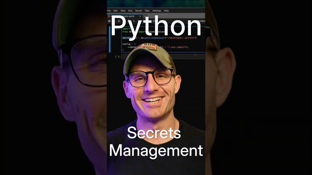 Better Python secrets management #coding #python #datascience #dataanalytics #jupyternotebook
