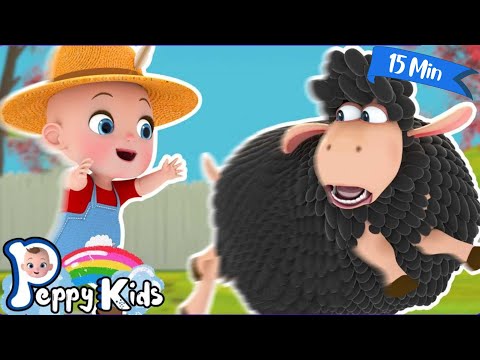Baa Baa Black Sheep | Sheep Song for Kids & More Nursery Rhymes